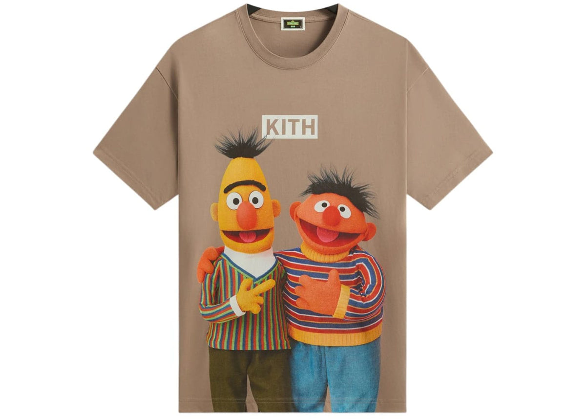 Kith x Sesame Street Bert & Ernie Tee Quicksand – Topshelf SLC