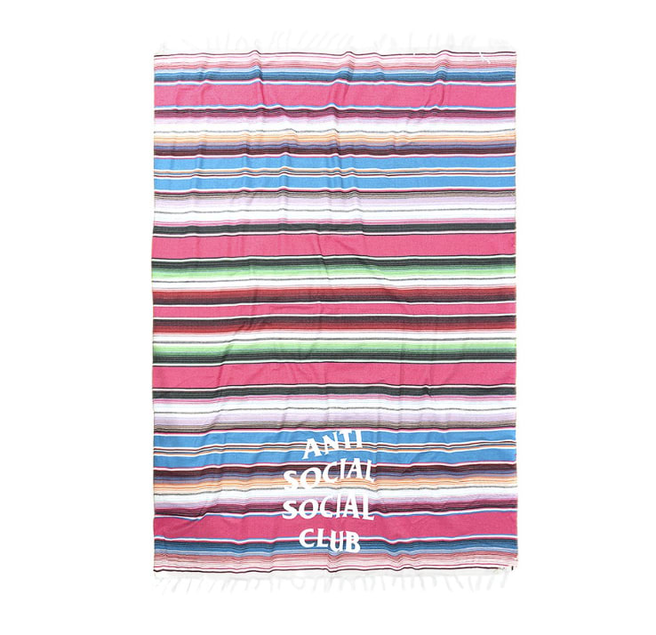 Anti Social Social Club Logo Dinner Party Blanket – Topshelf SLC